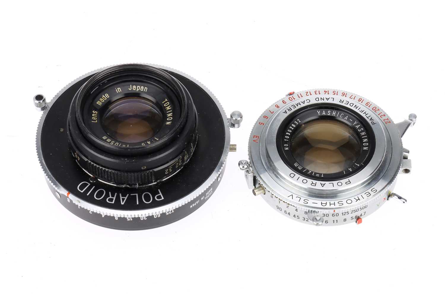 Lot 745 - A Pair of Japanese Large Format Lenses,