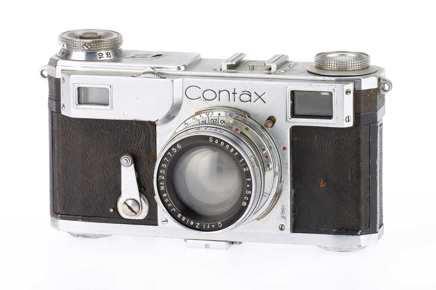 Lot 110 - A Contax II Rangefinder Camera,