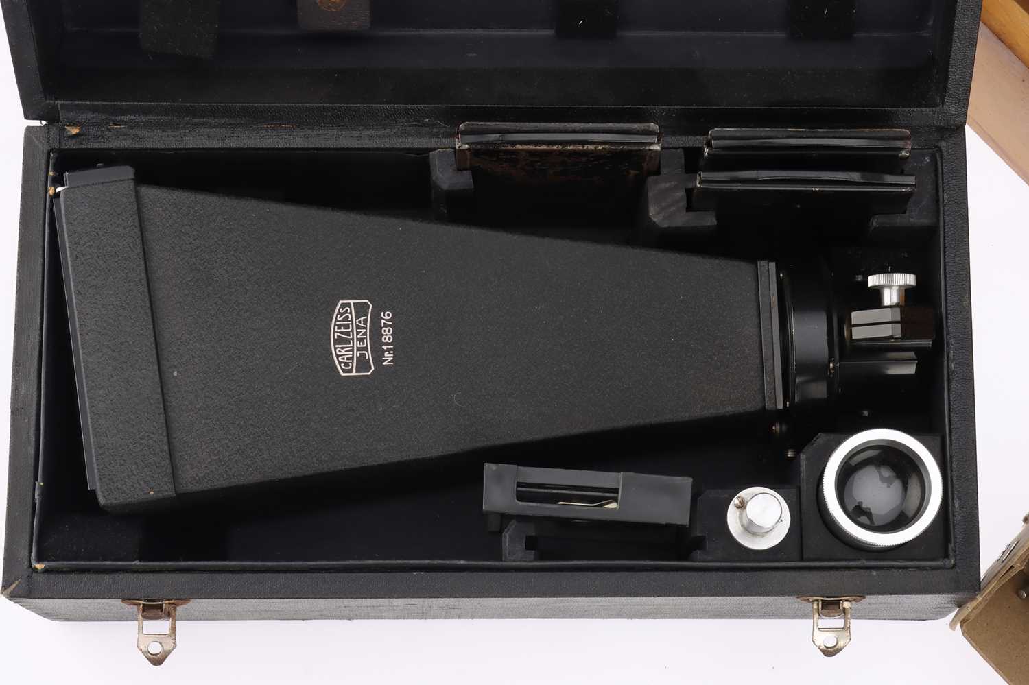 Lot 1094 - Carl Zeiss Microscope Cameras, & Microscope,