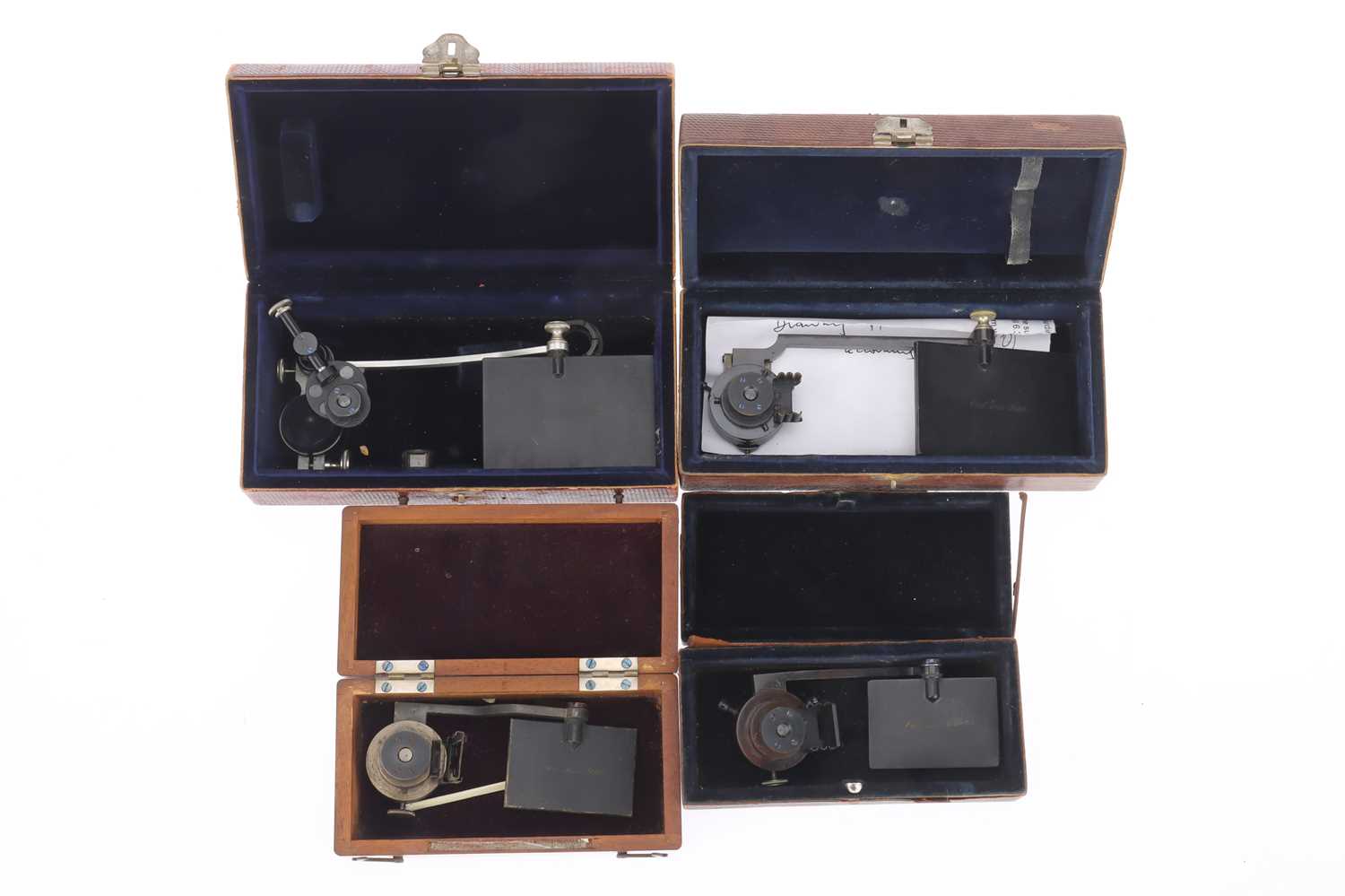 Lot 1109 - Collection of 4 Zeiss ABBE type Lucidas,