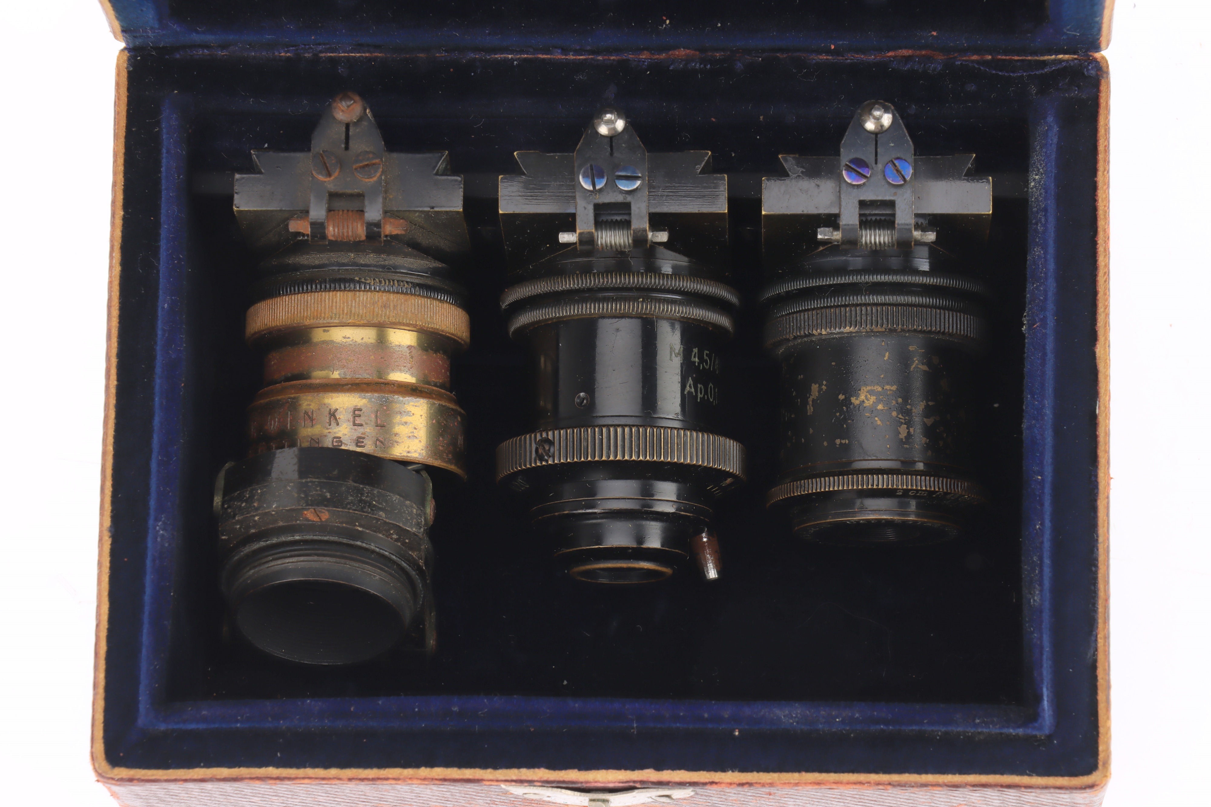 Lot 1108 - Cased Set of Carl Zeiss Microscope