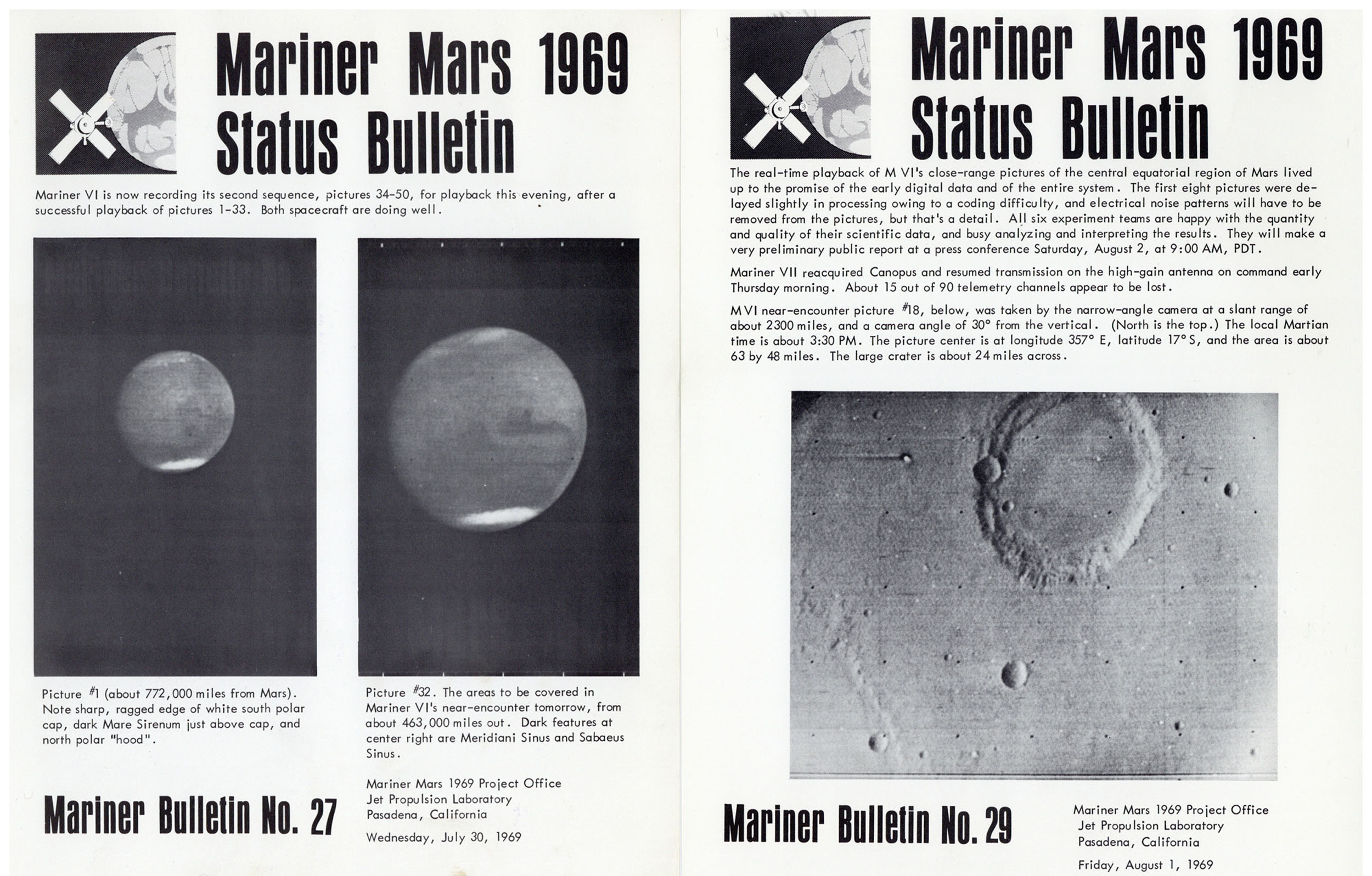Lot 280 - Planetary Exploration -The Mariner Program,