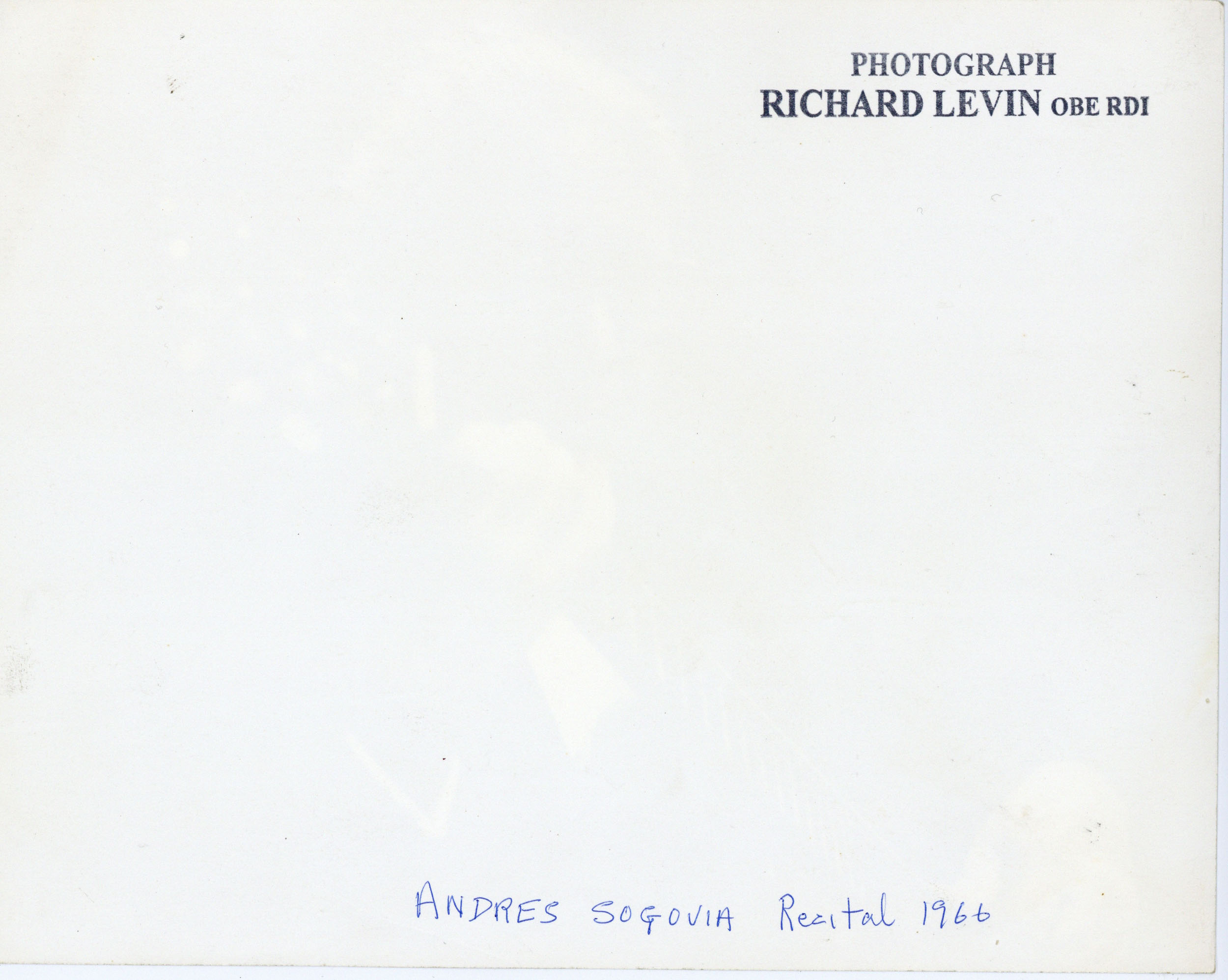 Lot 300 - RICHARD LEVIN Seven Photographs from BBC