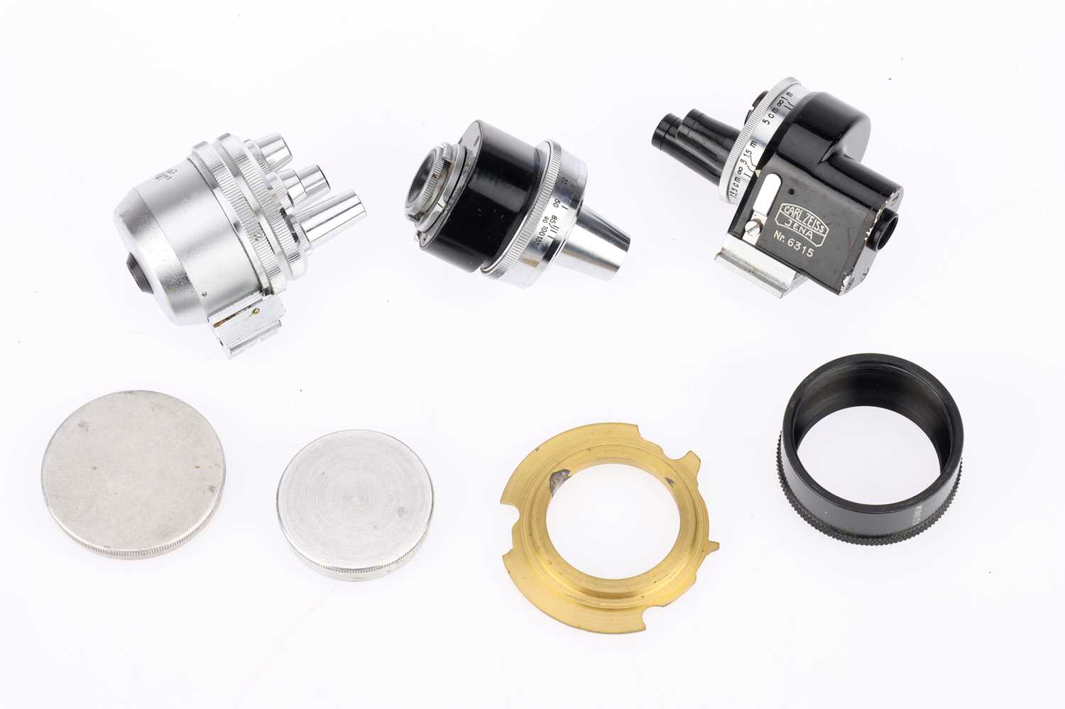 Lot 374 - A Selection of Shoe Mount Universal Finders,