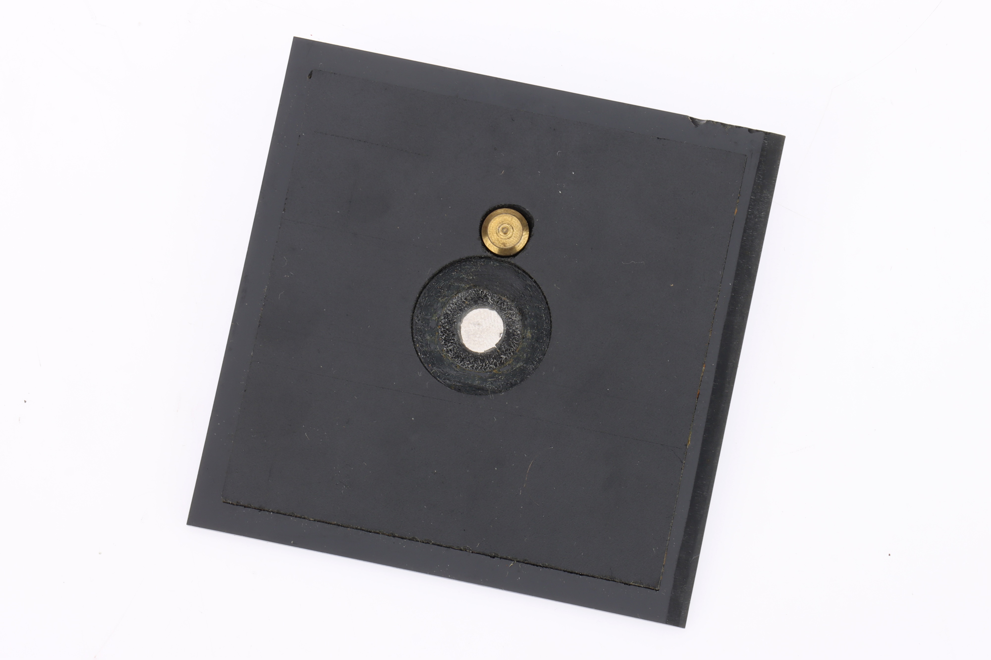 Lot 365 - A Large Format Home-Made Pinhole Lens Board,