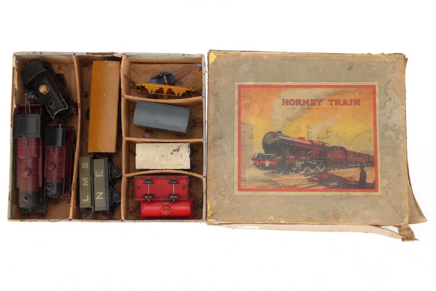 Lot 848 - Boxed Hornby Train Set,