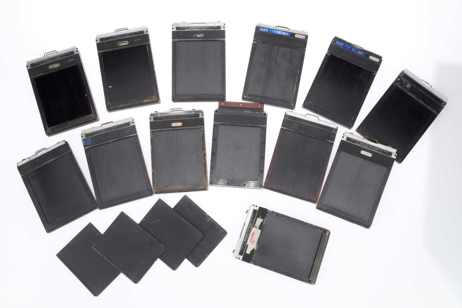Lot 508 - A Group of 4x5 Film Plate Holders,