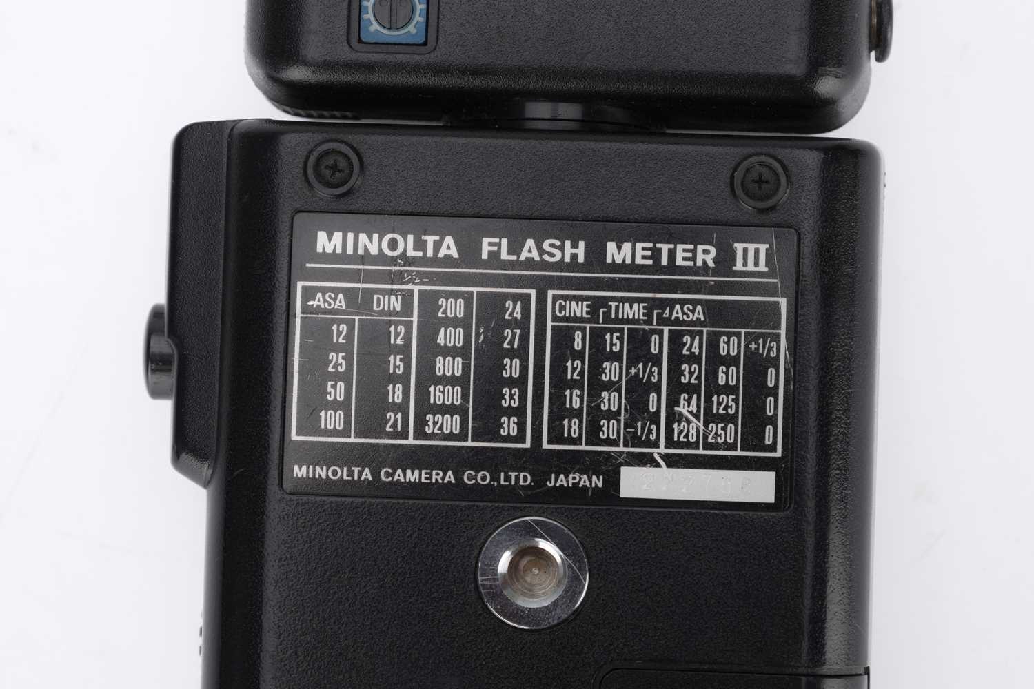 Lot 621 - A Minolta Flash Meter III,