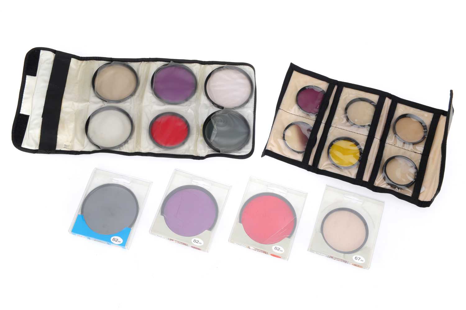 Lot 624 - A Collection of Camera Lens Filters,