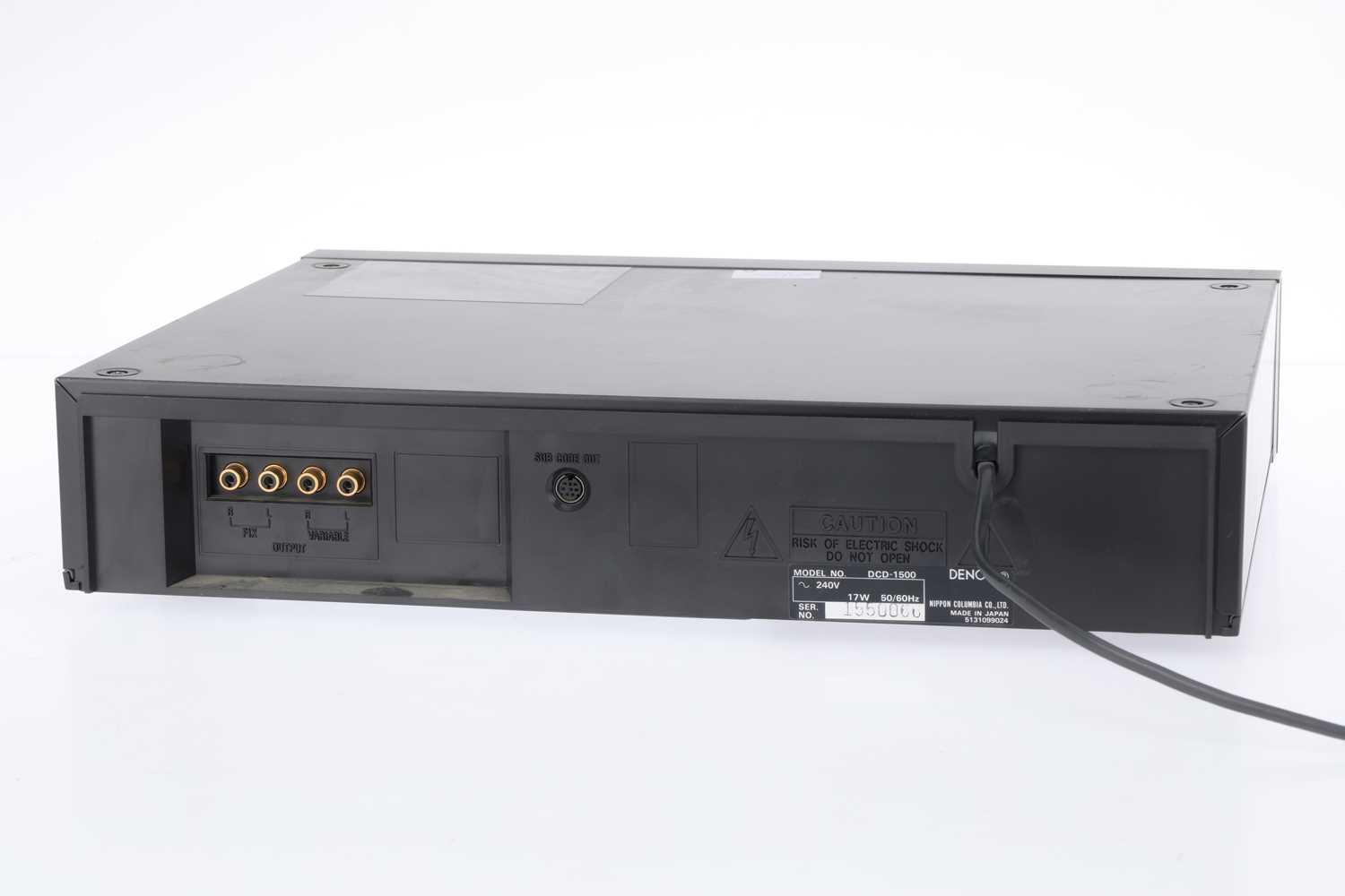 Lot 921 - A Denon DCD 1500 Hi Fi CD Player