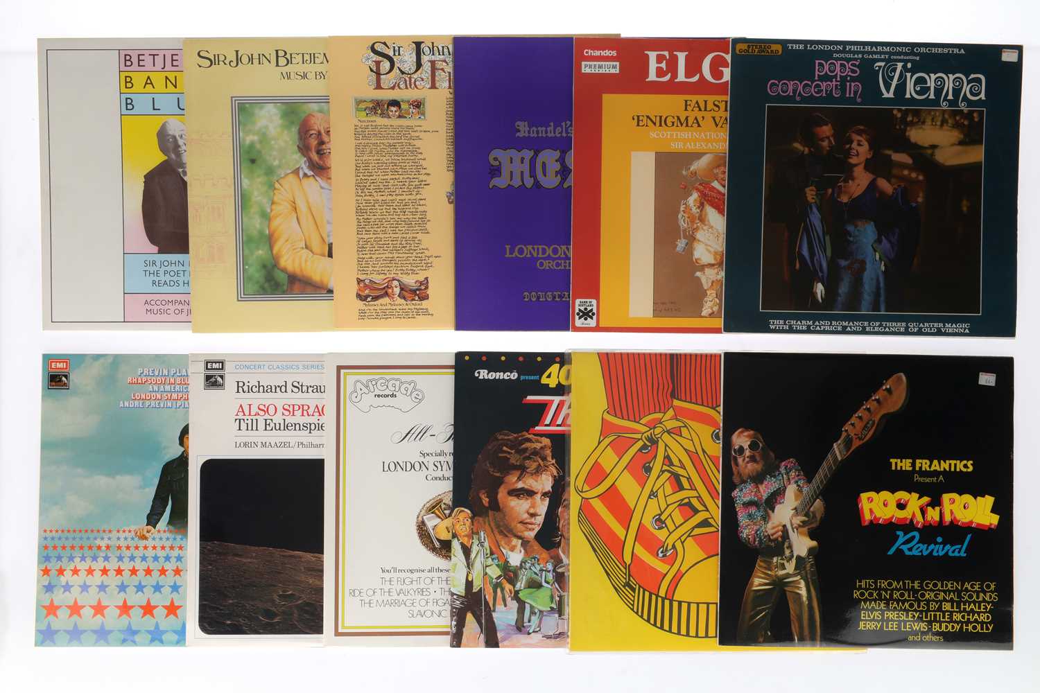 Lot 831 - A Collection of 12 inch Music LPs,