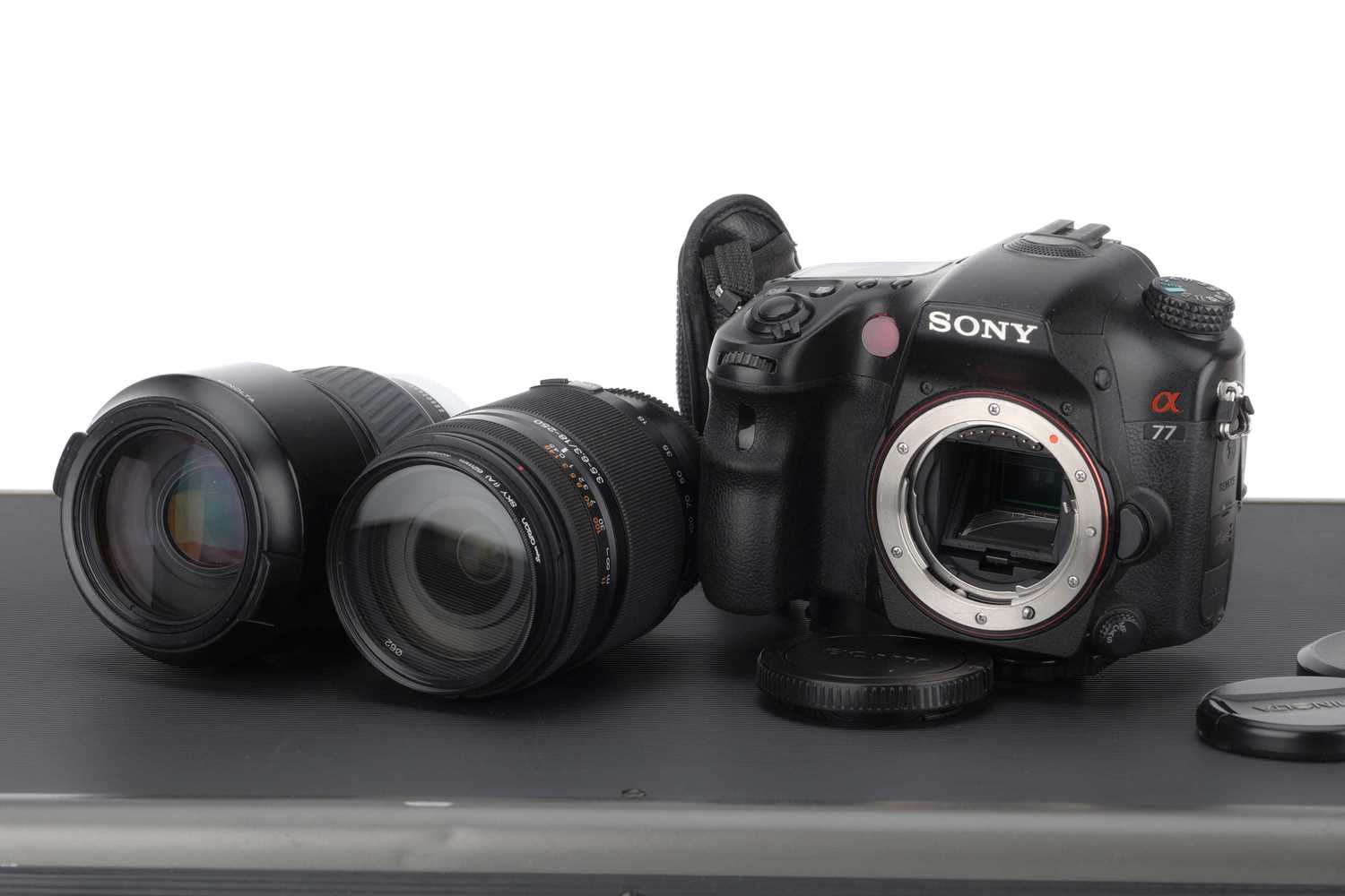 Lot 215 - A Comprehensive Sony Alpha 77 Digital SLR