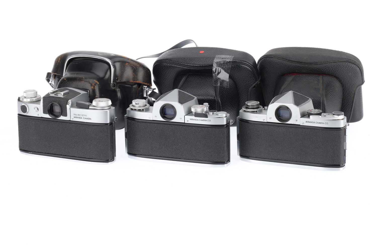 Lot 80 - A Group of Miranda 35mm SLR Cameras,