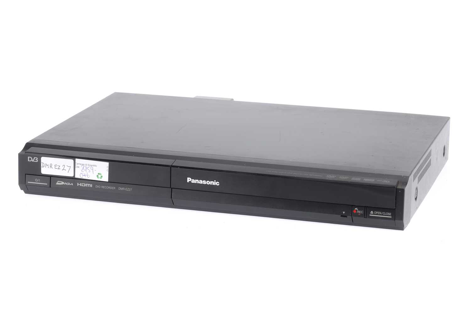 Lot 885 - A Panasonic DMR-EZ27 DVD Player Recorder,