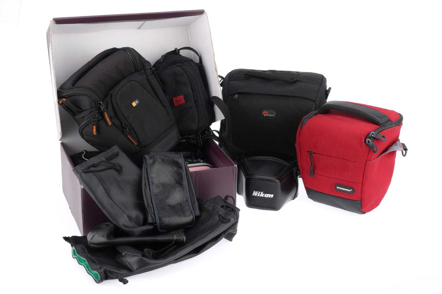 Lot 655 - A Selection of Camera Cases,