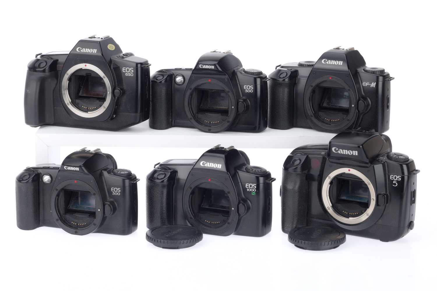 Lot 87 - A Selection of Canon 35mm Camera Bodies,