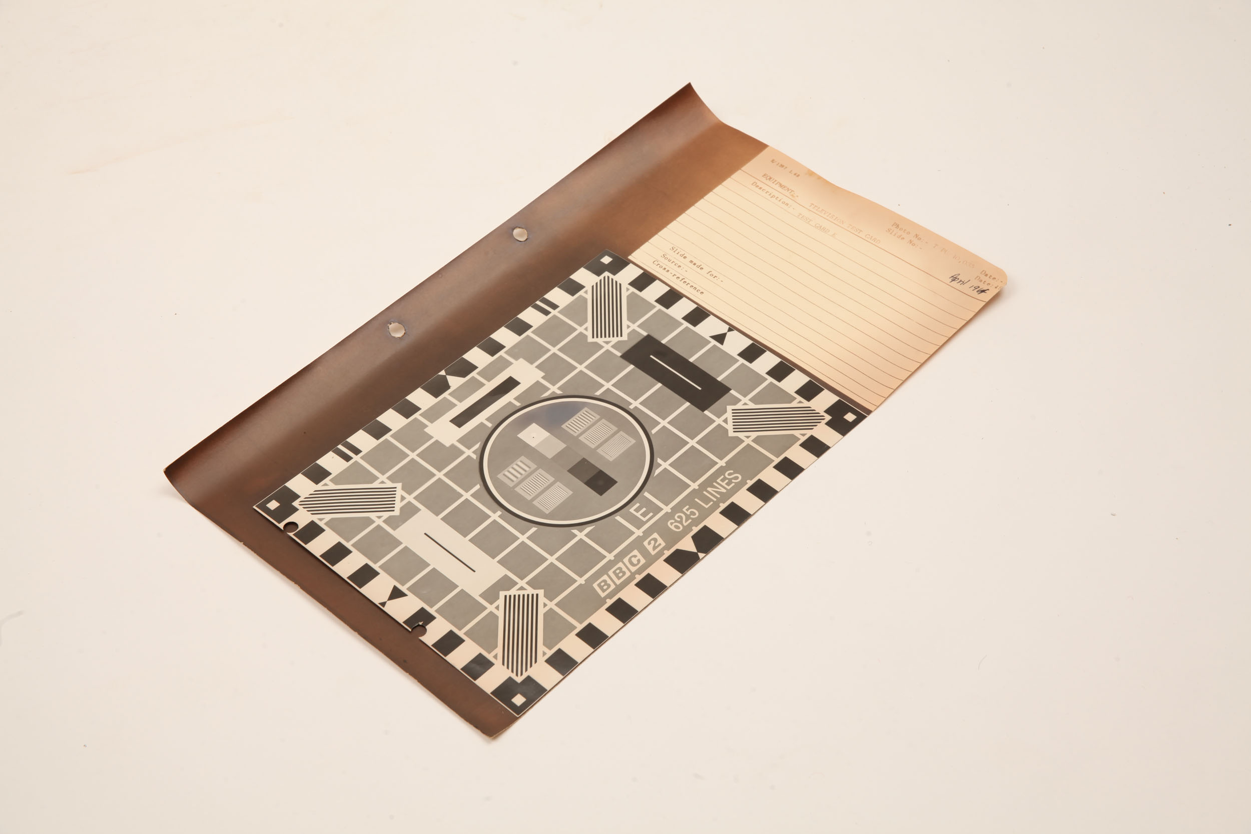 Lot 385 - A BBC Engineering Division Test Card