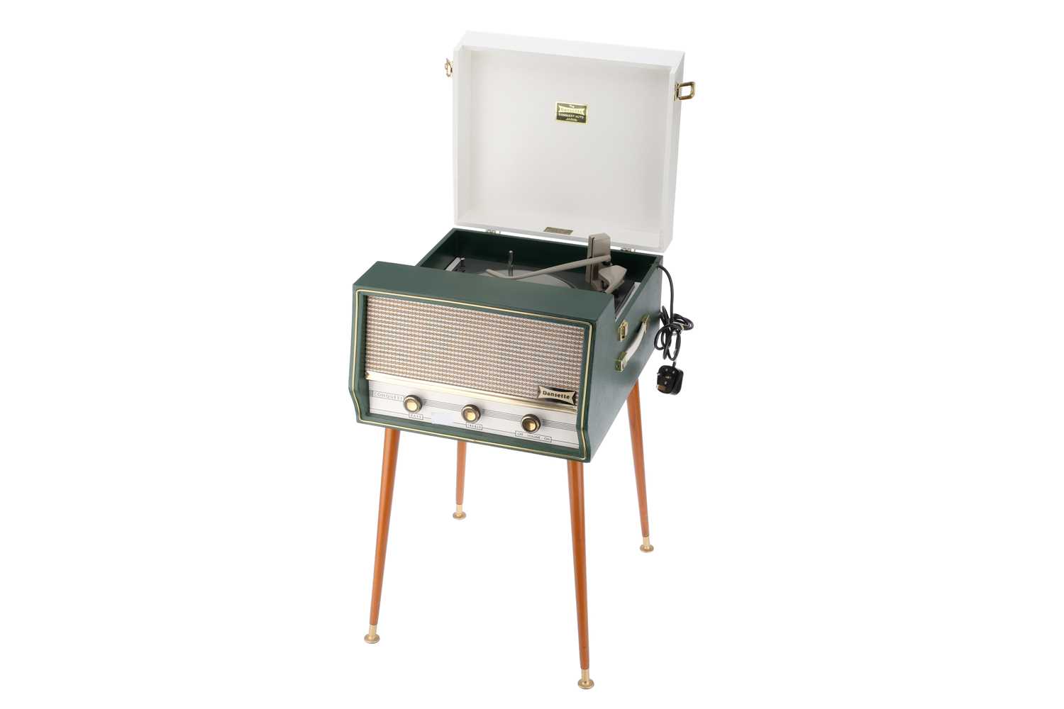 Lot 843 - A Dansette Conquest Auto Record Player,