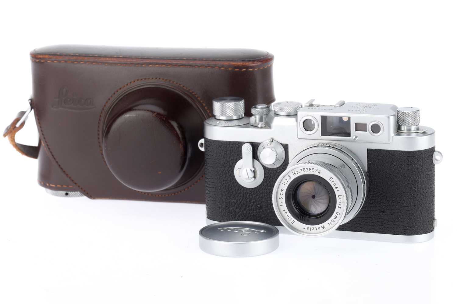 Lot 3 - A Leitz Wetzlar Leica IIIg Rangefinder Camera,