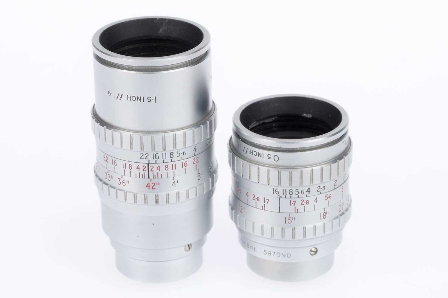 Lot 295 - A Pair of Taylor, Taylor and Hobson Cine