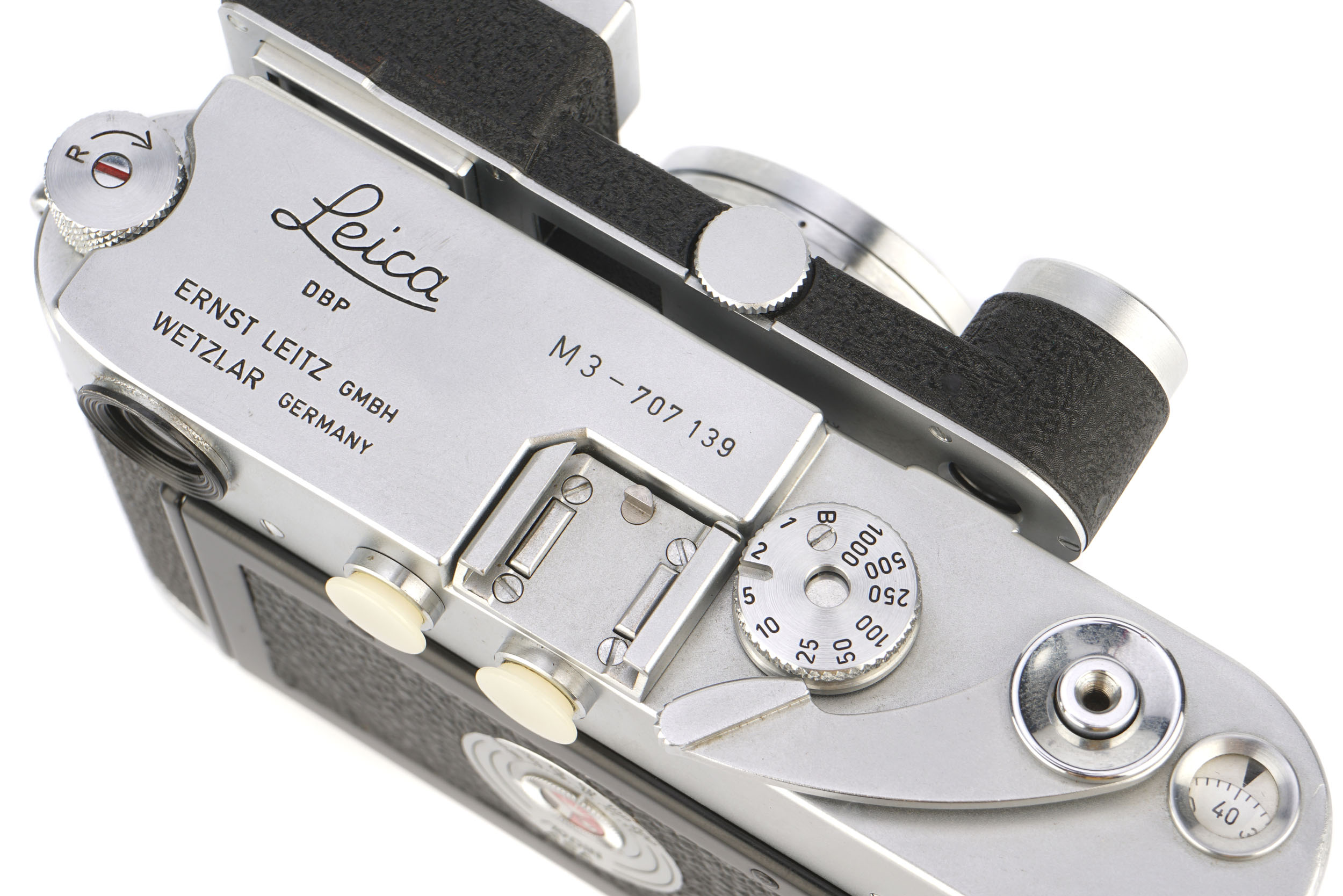 Lot 42 - A Leica M3 DS Rangefinder Camera,