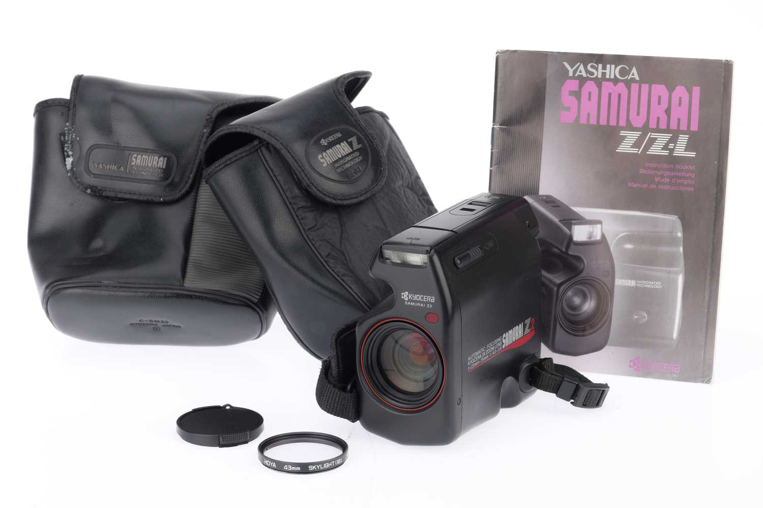 Lot 102 - A Yashica Kyocera Samurai Z2 Half Frame