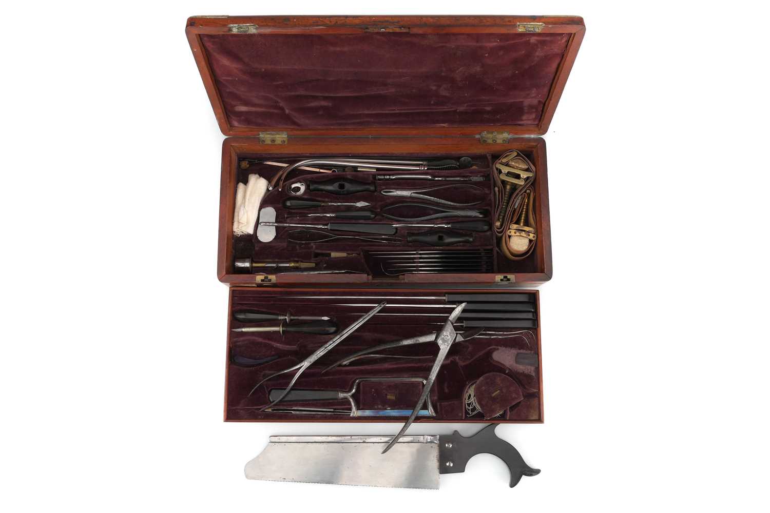 Lot 72 - A William IV Field Surgeon’s Set,