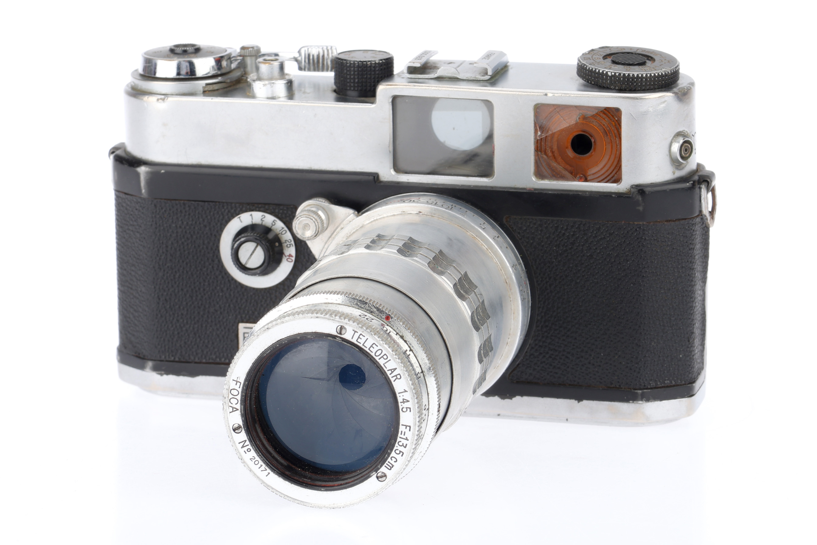 Lot 52 - An O.P.L. Foca URC Rangefinder Camera,