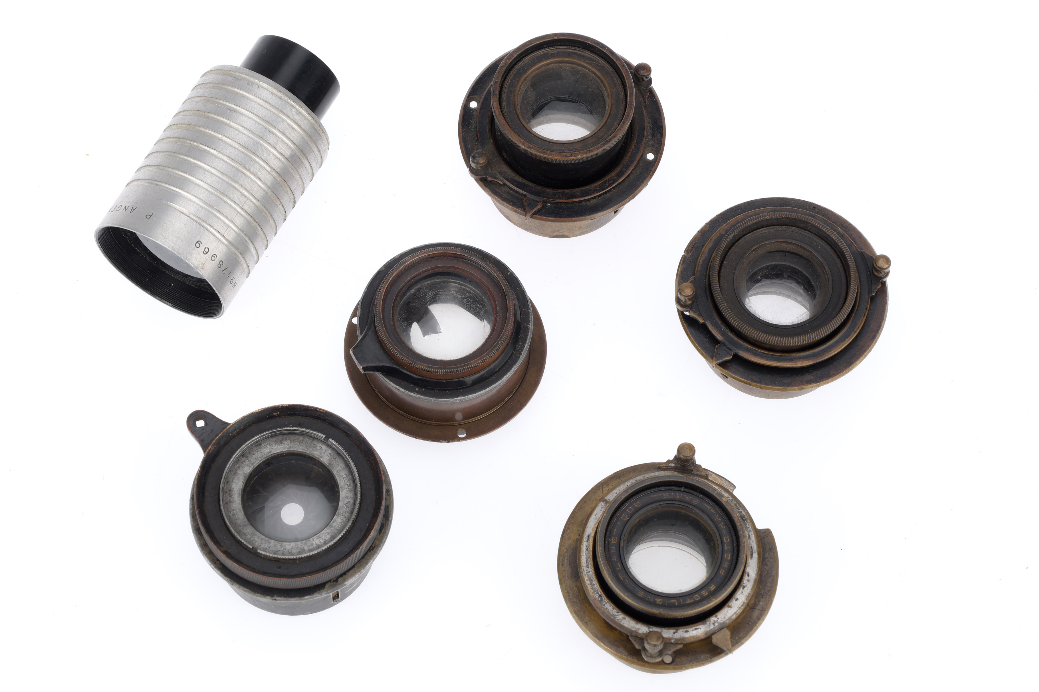 Lot 385 - A Group of Projection Lenses,