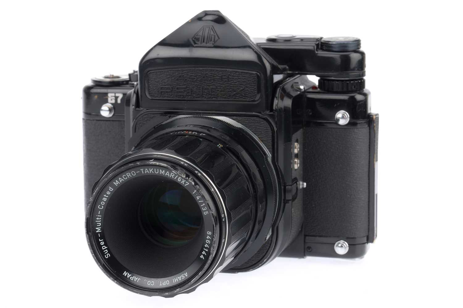 Lot 158 - A Pentax 67 Medium Format Film Camera,