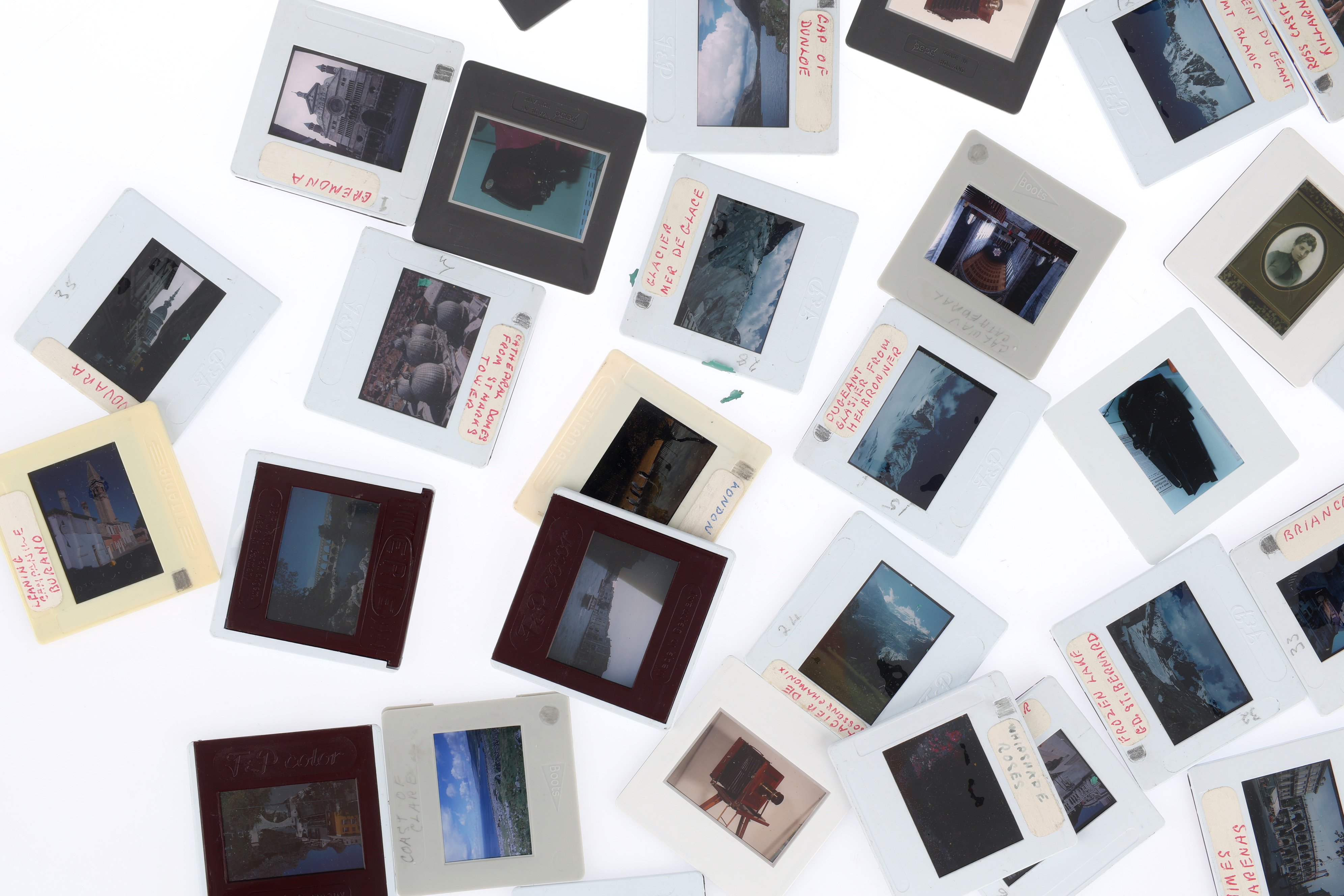 Lot 554 - A Large Collection of Photographic Slides,