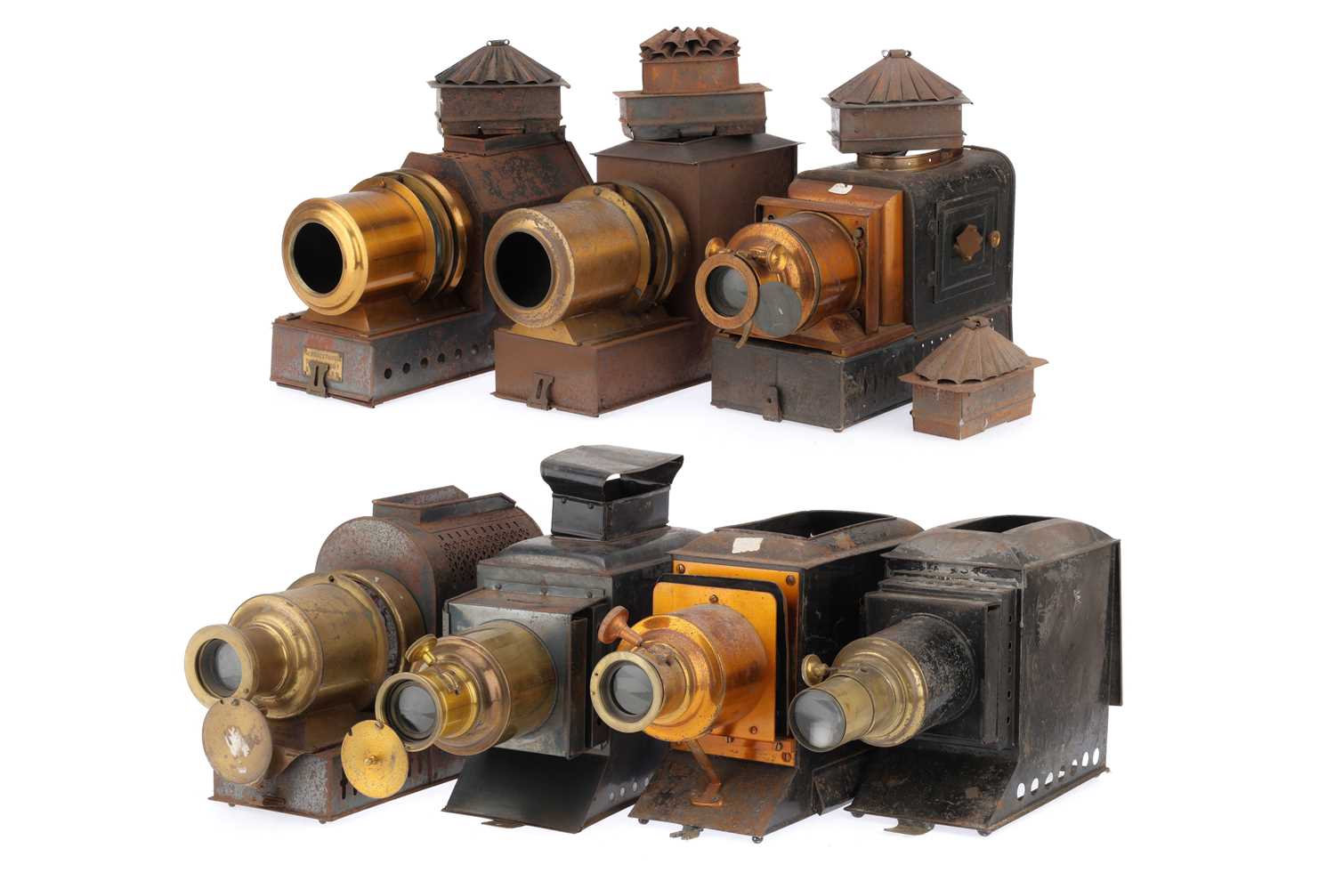 Lot 625 - A Large Collection of Magic Lantern Bodies,