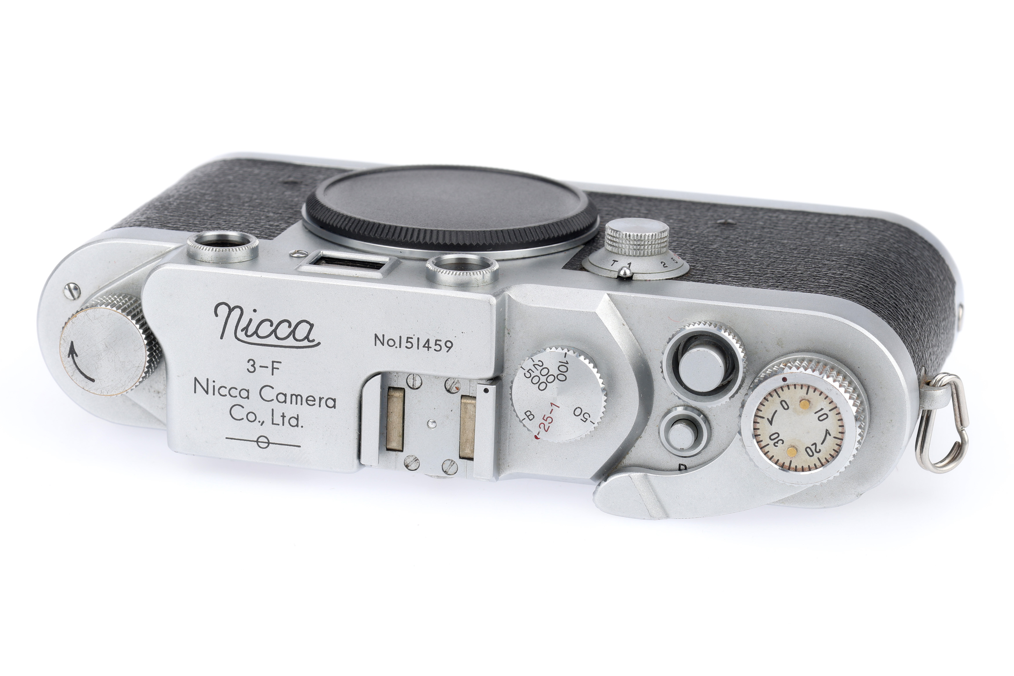 Lot 40 - A Nicca Camera Company 3-F Rangefinder Body,