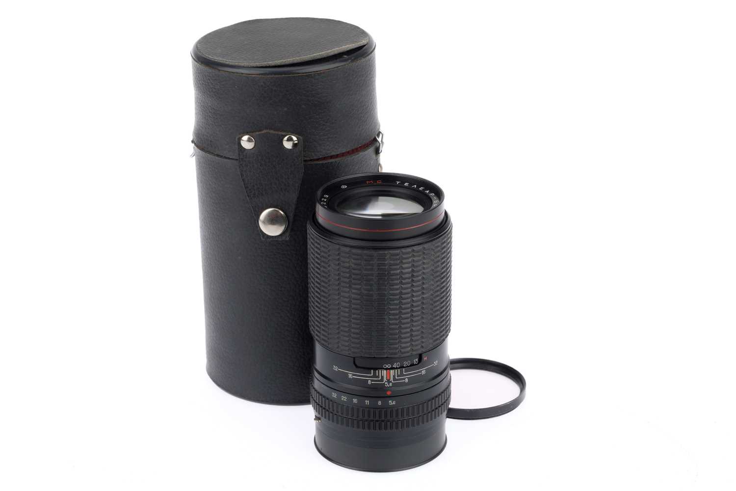 Lot 221 - A Telear-5V f/5.6 250mm lens for Zenit
