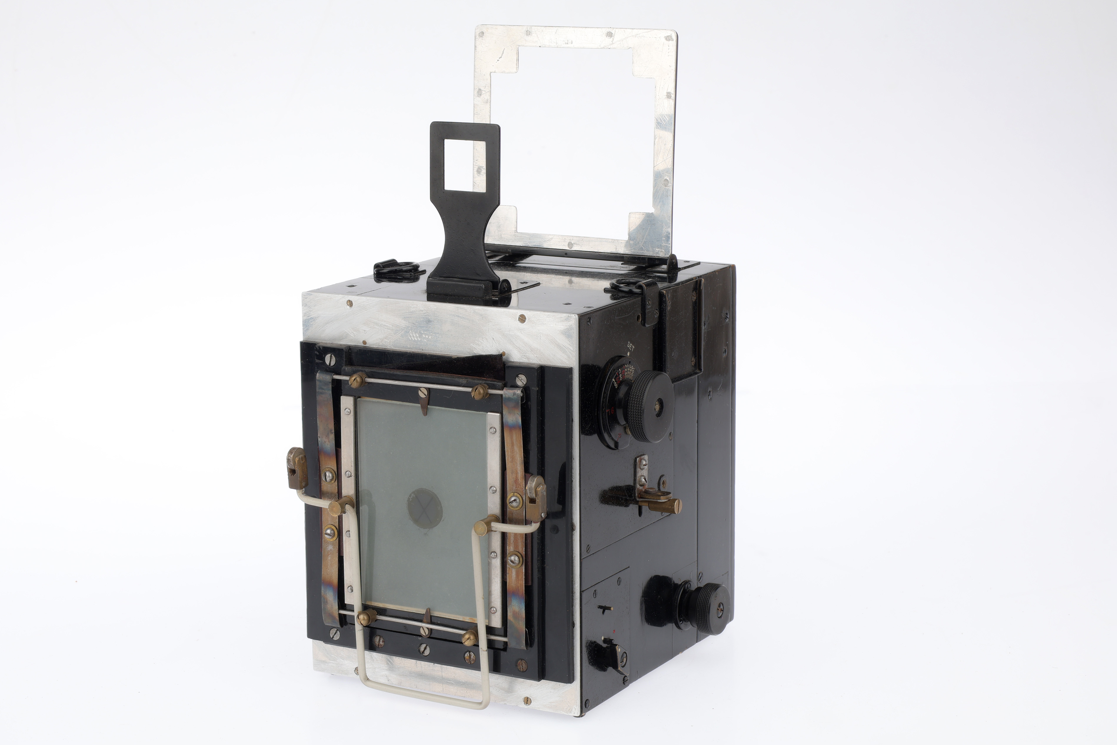 Lot 145 - An Unsigned Large Format Bellow Camera,