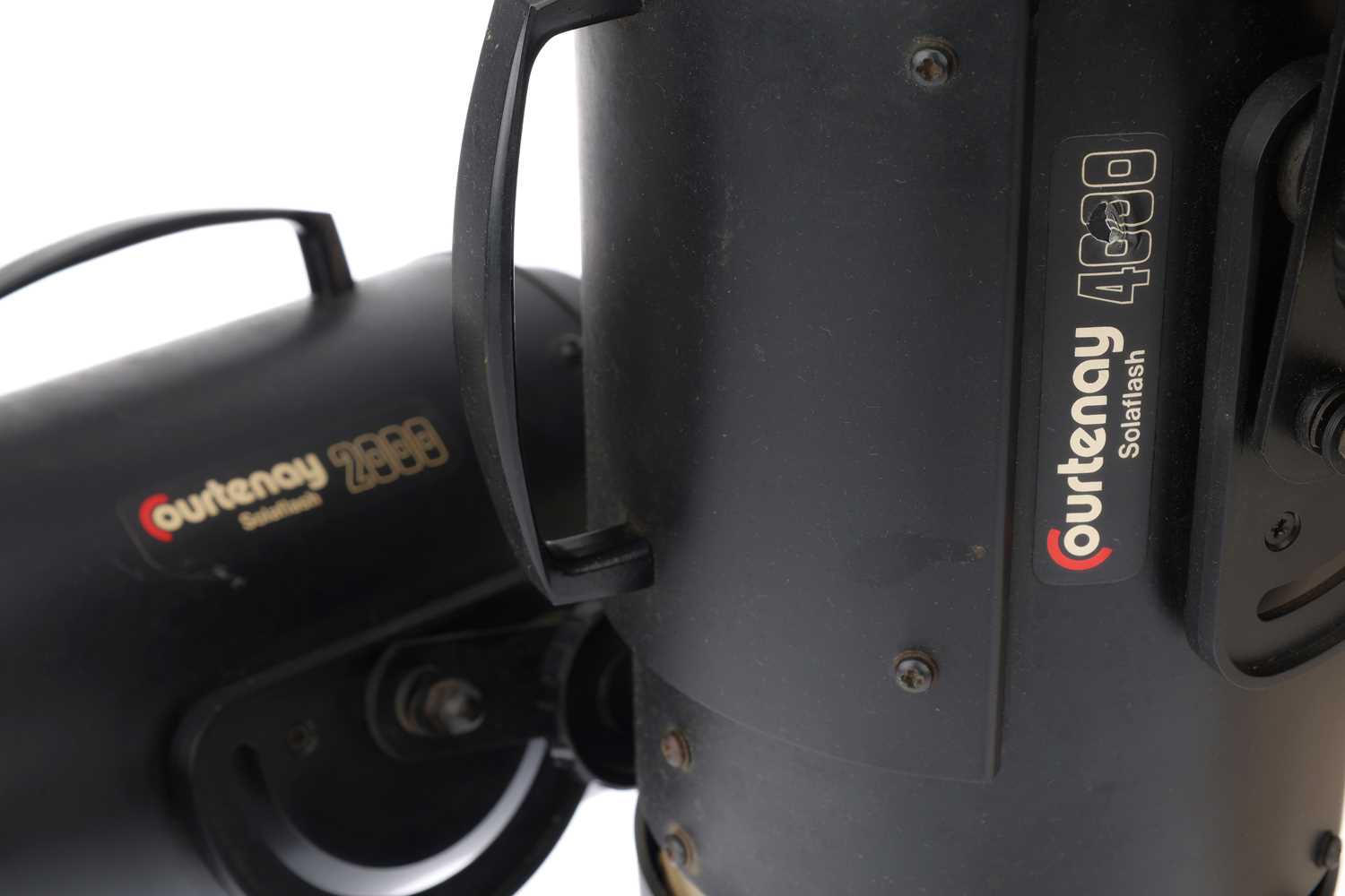 Lot 331 - A Pair of Courtenay Studio Lighting Heads,