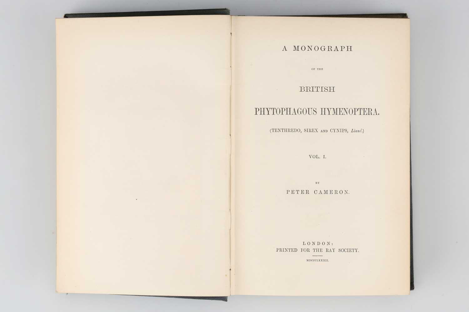 Lot 326 - A Monograph of the British Phytophagous