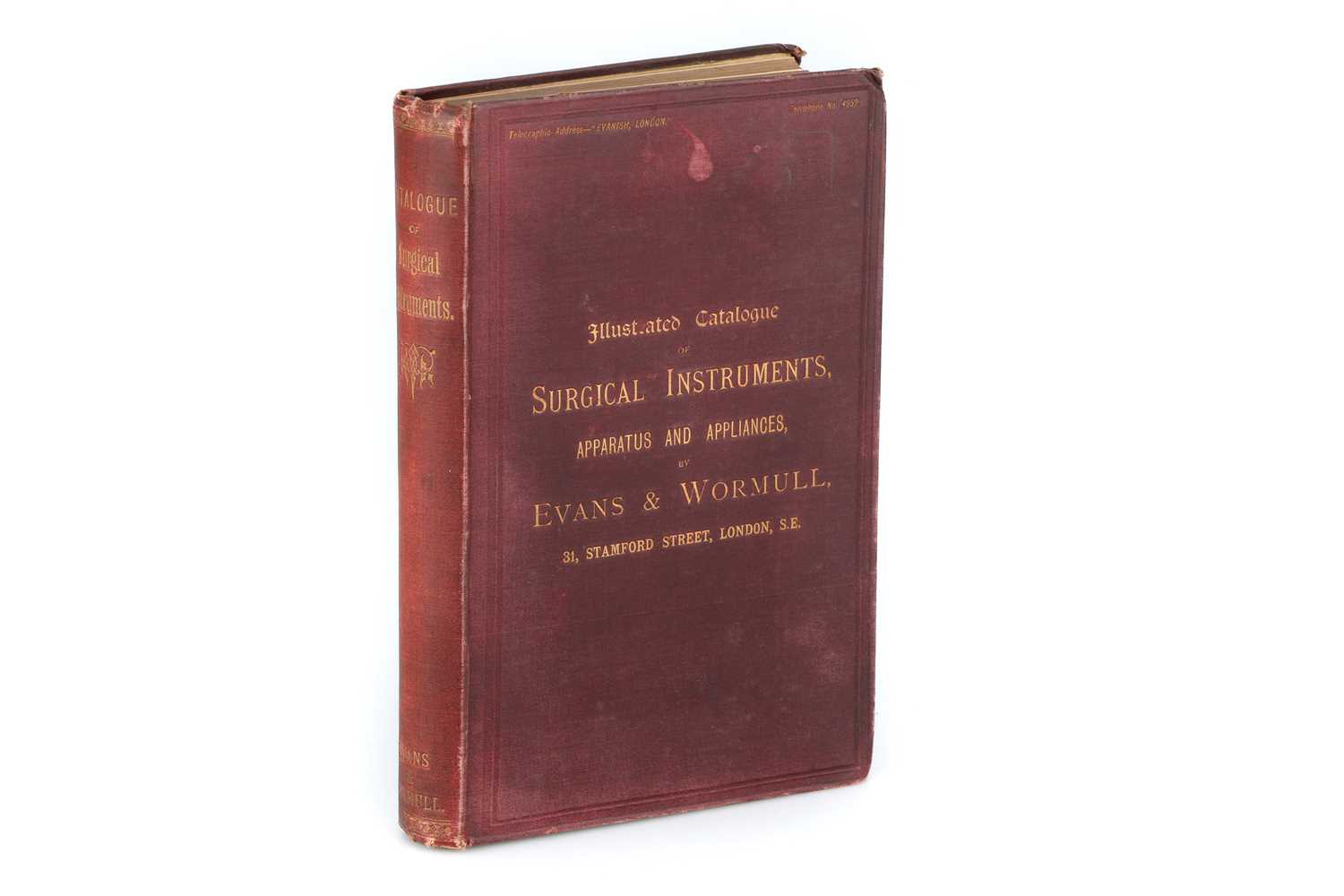 Lot 187 - Victorian Surgical Instrument Catalogue,