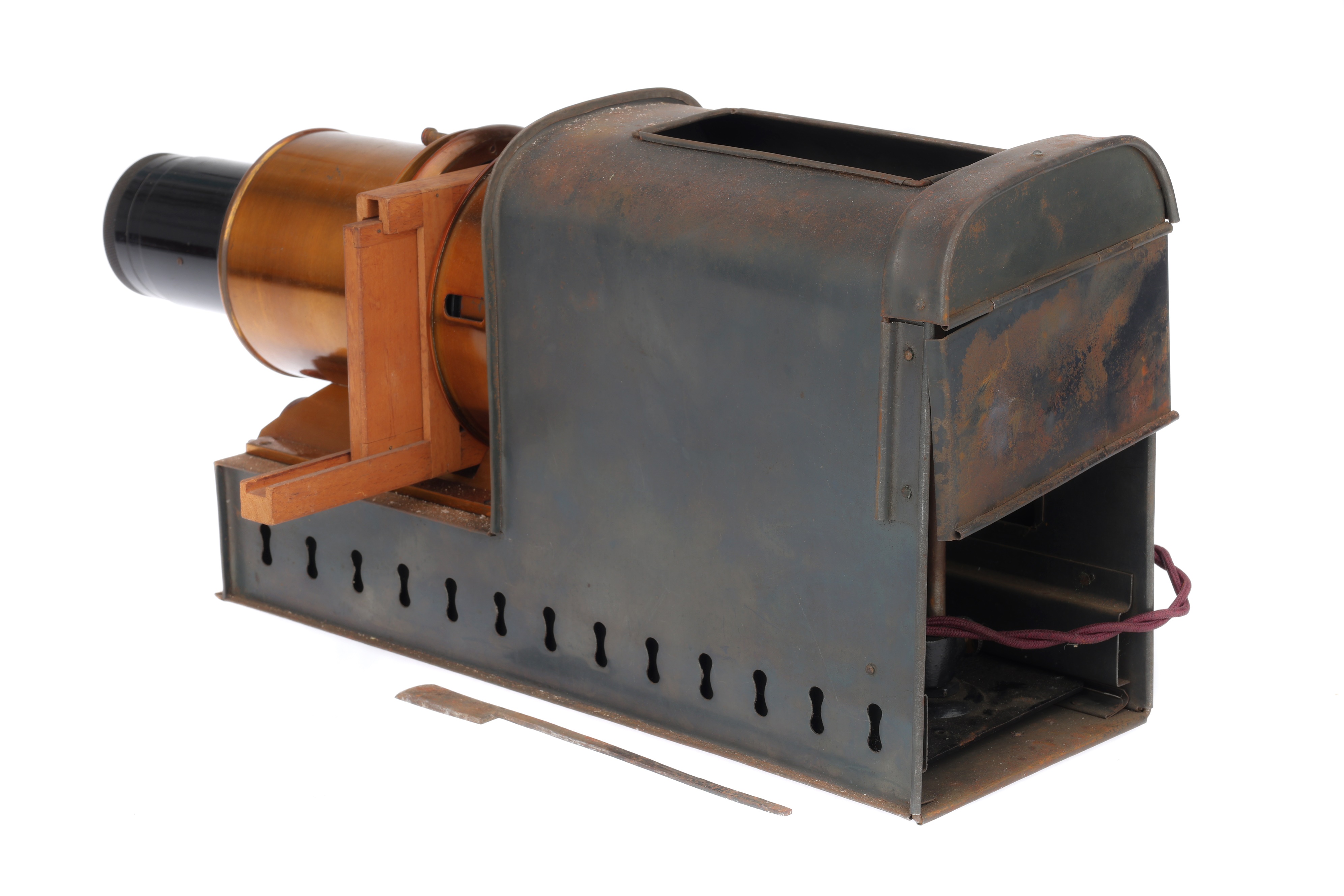 Lot 367 - A Houghton-Butcher Electric Magic Lantern