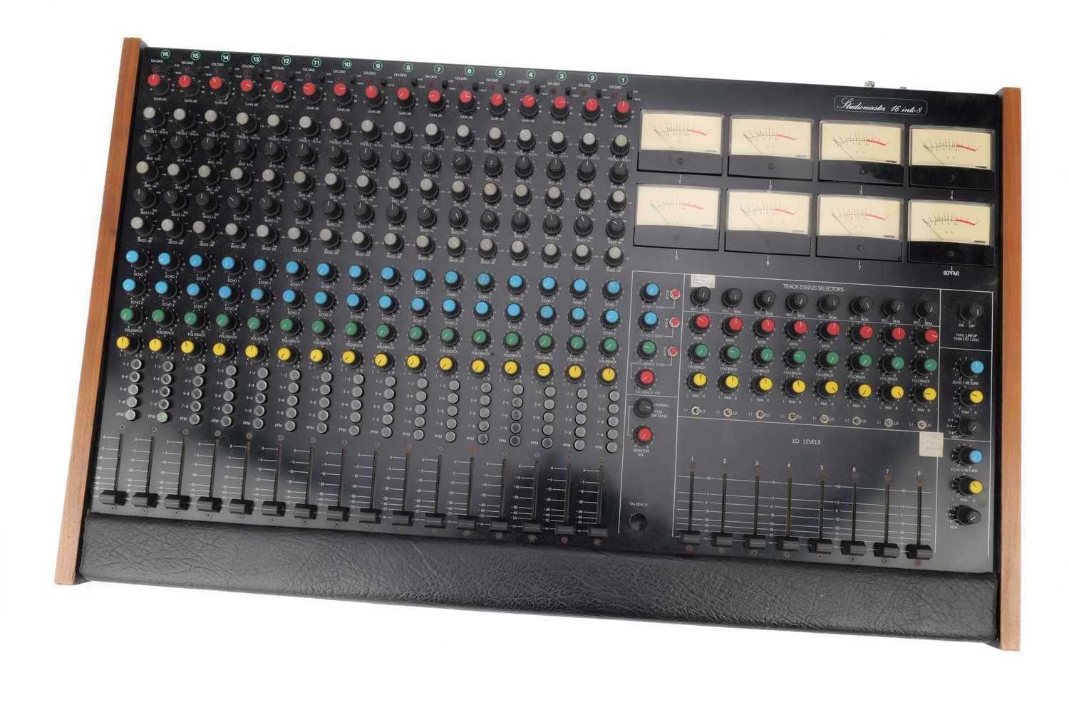 Lot 472 - A Studiomaster 16 Into 8 Mixing Desk,
