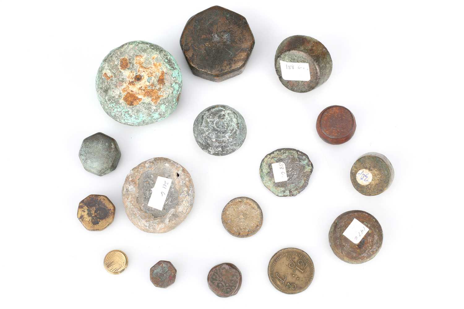 Lot 287 - Collection of Early Weights,