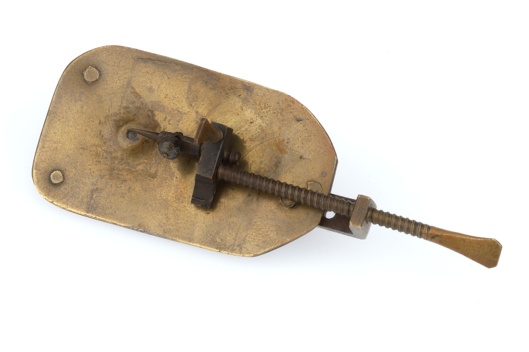 Lot 228 - Brass Leeuwenhoek-type Simple Microscope,