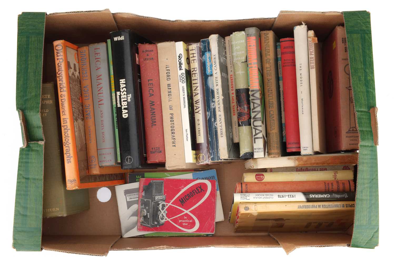 Lot 427 - A Selection of Vintage Camera Books,