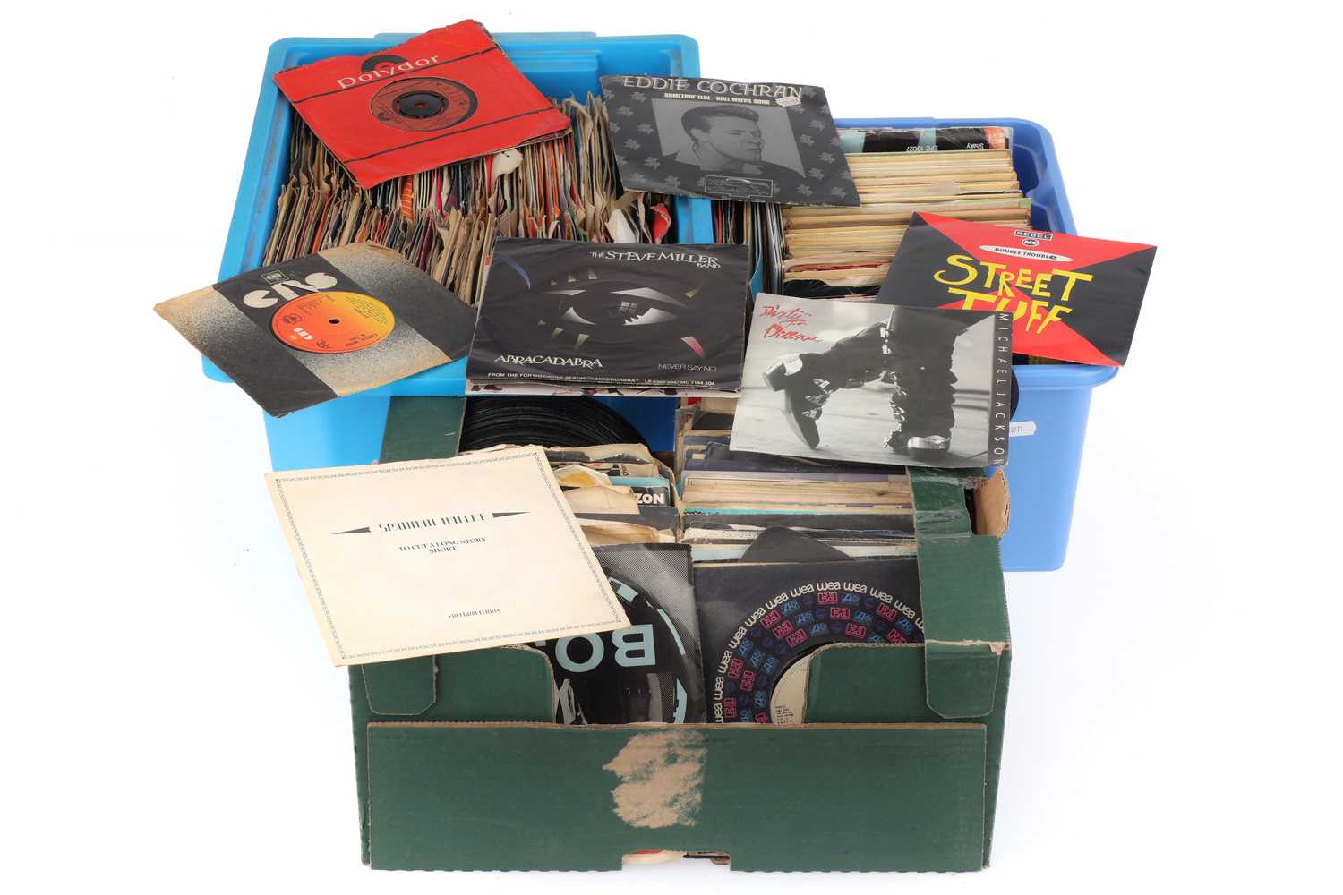 Lot 450 - A Quantity of 7 inch Single Records,