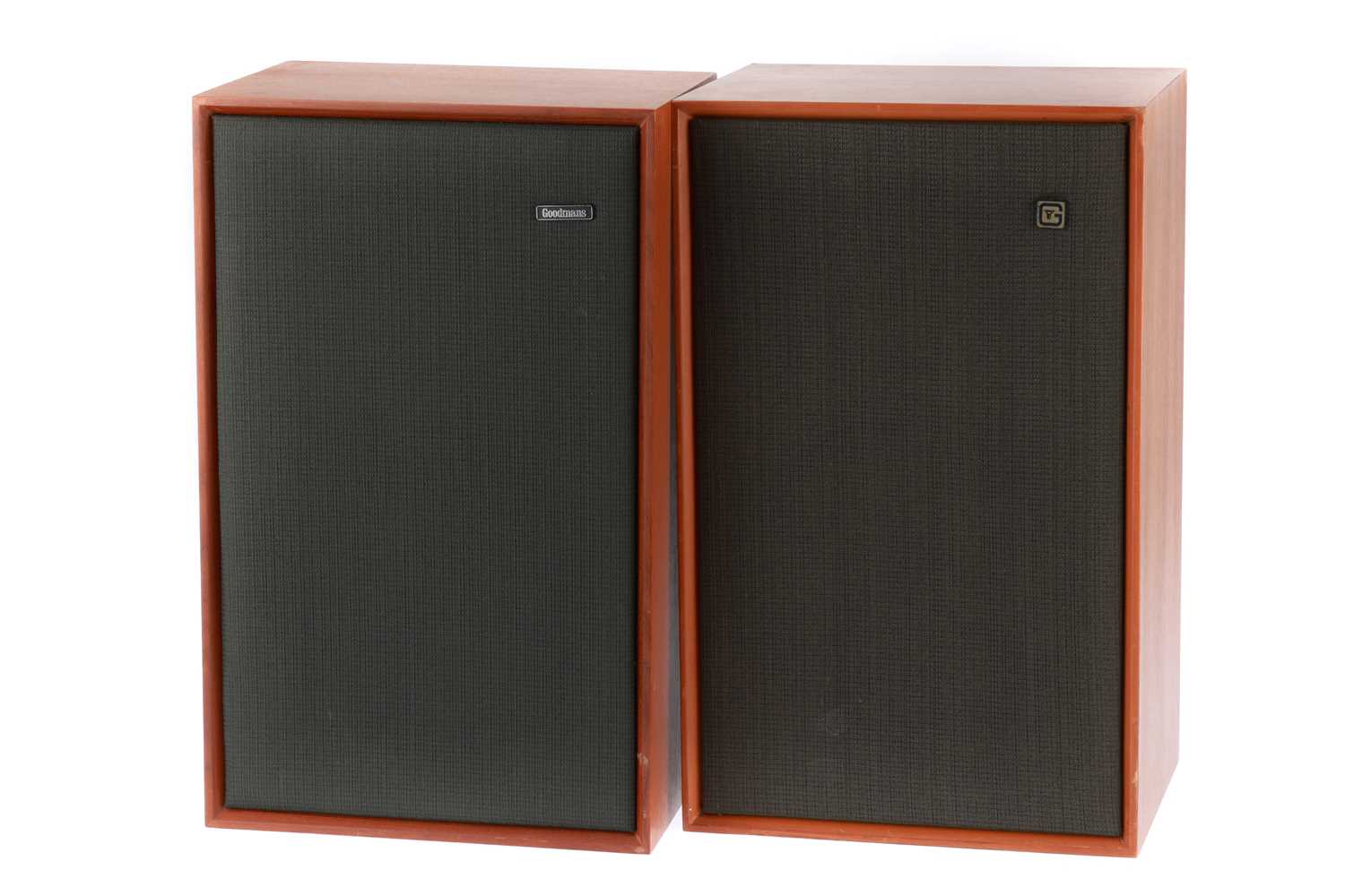 Lot 481 - A Pair of Goodmans Mezzo 3 HiFi Loudspeakers,