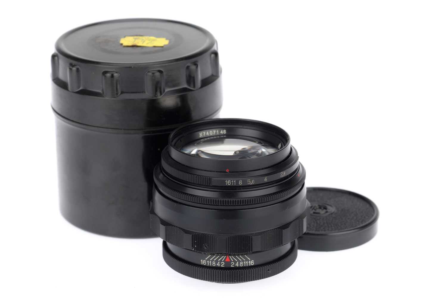 Lot 217 - A Soviet Jupiter-9 M42 Portrait Lens,