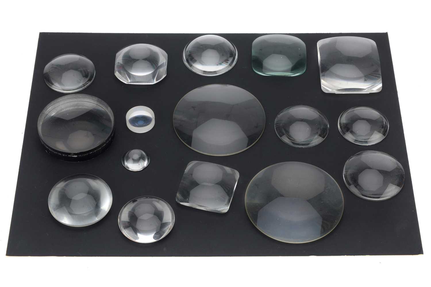 Lot 368 - A Quantity of Glass Condenser Lenses,