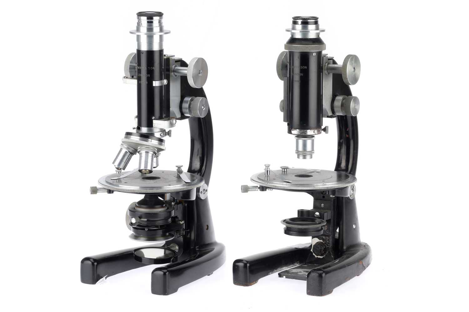 Lot 407 - Classic Microscopy, 2 Polarising Microscopes,