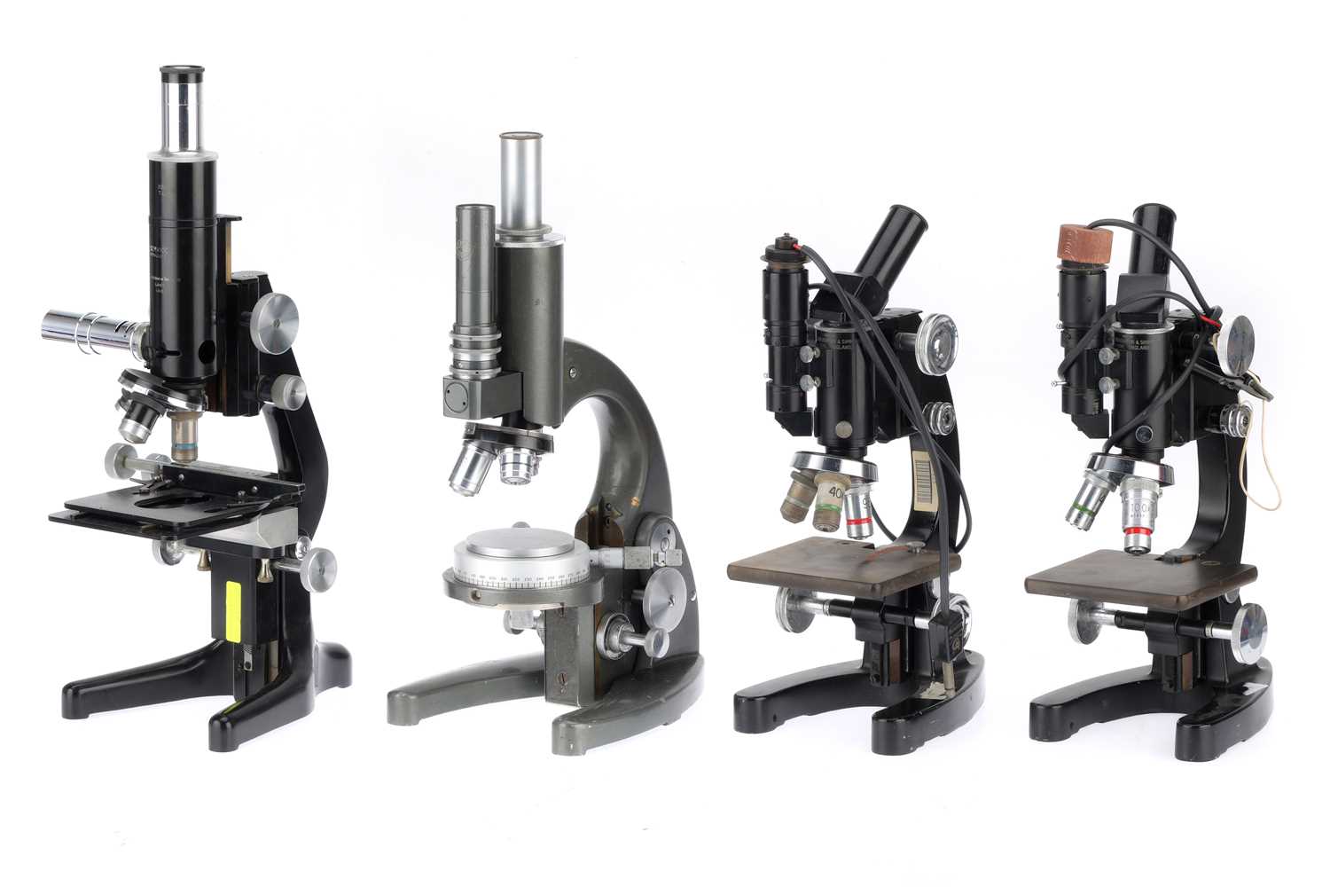 Lot 412 - Classic Microscopy, 4 Metallurgical
