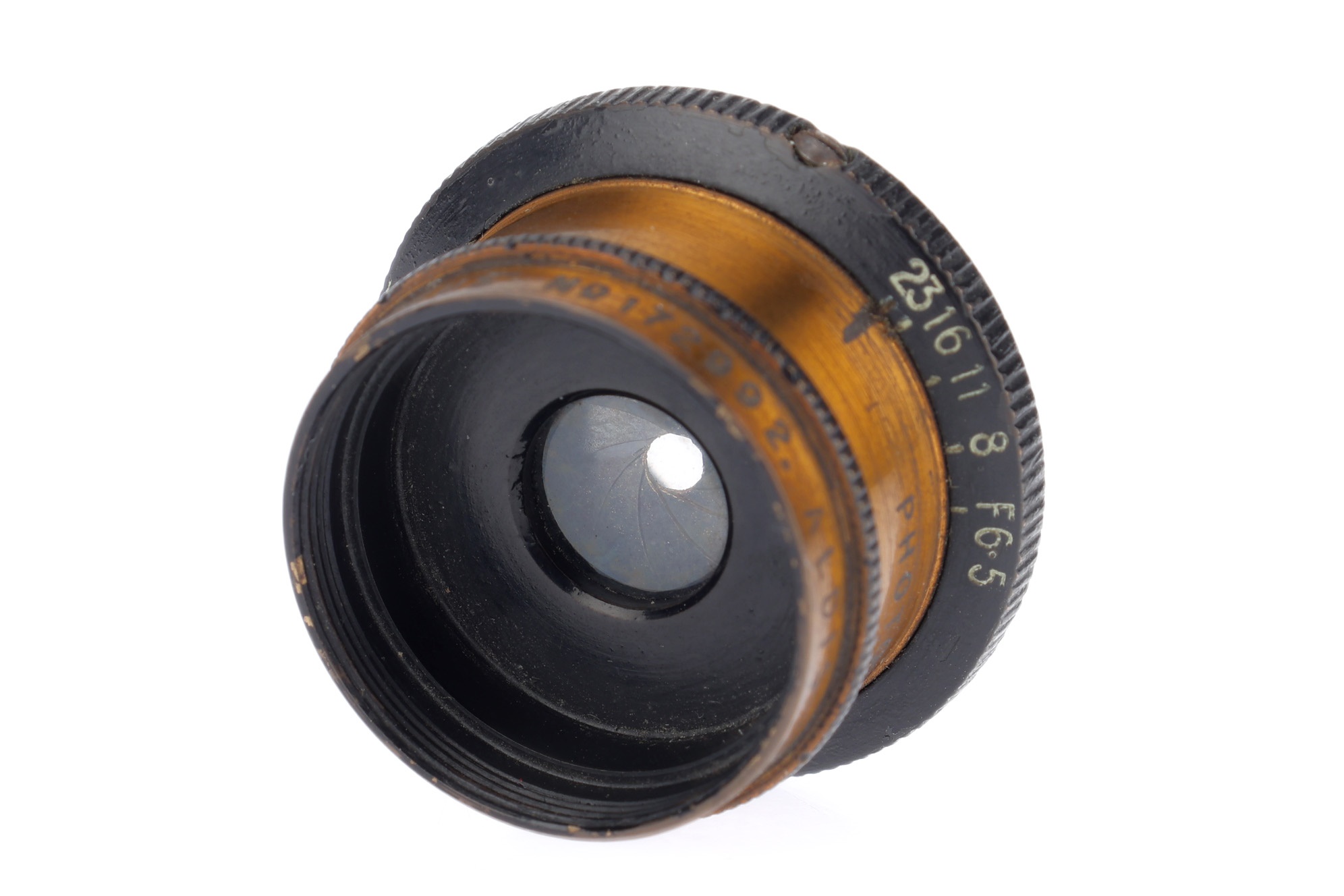 Lot 466 - An Aldis Anastigmat No.OO 2" Brass